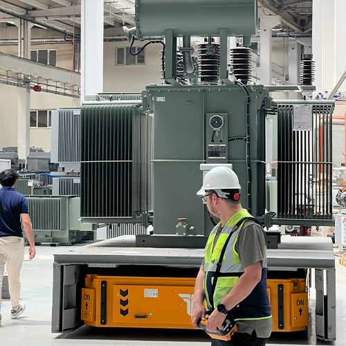 50 TON CAPACITY PRECISE TRANSFORMER TRANSPORT SOLUTION - Use case | ensun