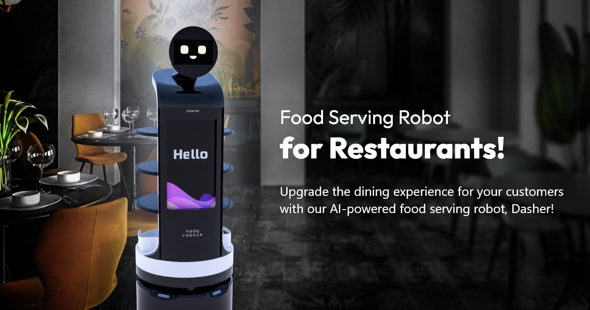 Serving Robot for Hotels and Banquets, Dasher - Use case | ensun