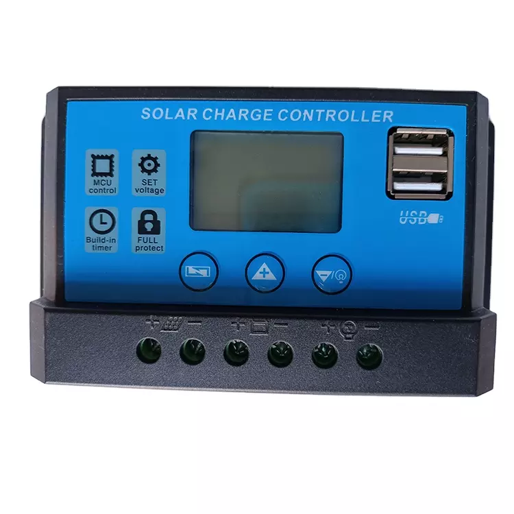 Solar charger controller 15A ensures stable power regulation, protects ...